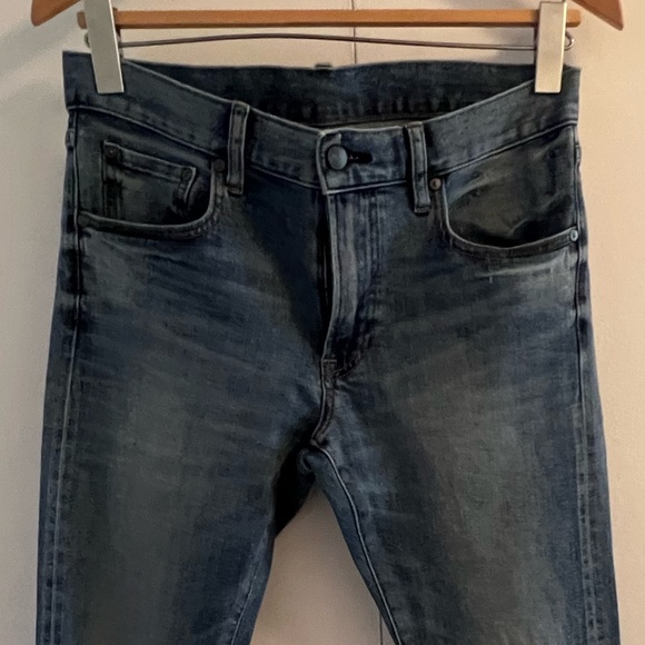Uniqlo | Jeans | Uniqlo Mens Straight Cut Light Stonewash Jeans Waist 3 ...